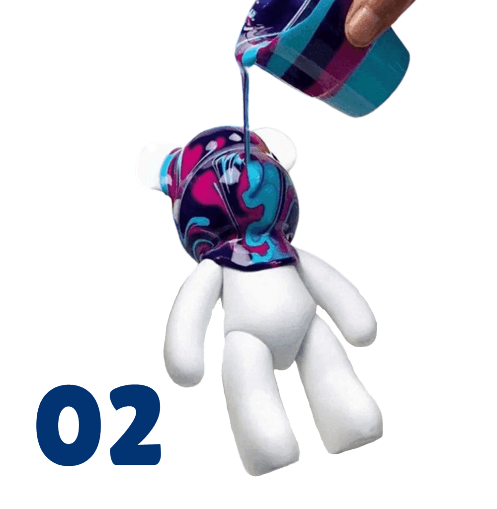 1 kit Moshi Bear - Personnalisable - Statue ours