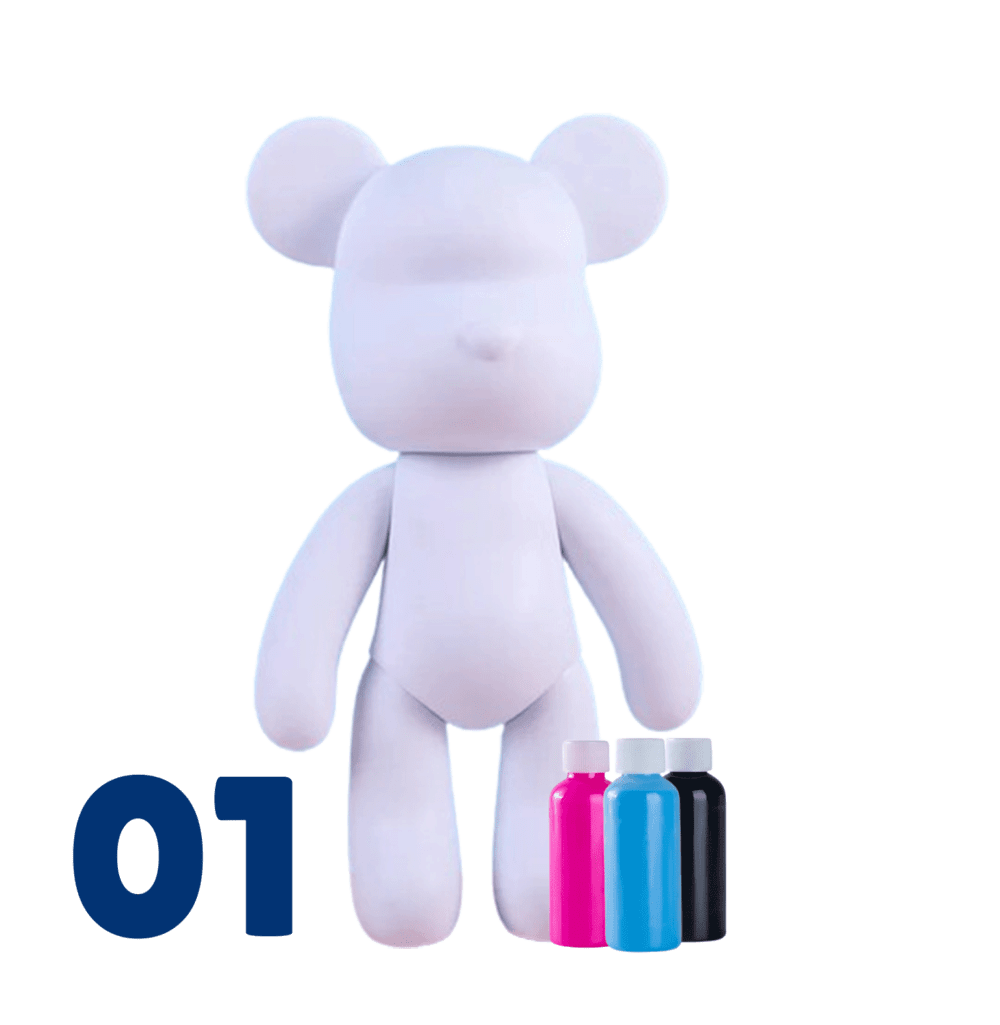 1 kit Moshi Bear - Personnalisable - Statue ours