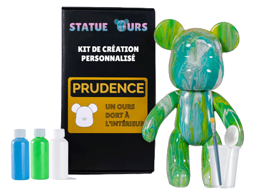 1 kit Moshi Bear - Personnalisable - Statue ours